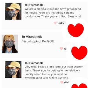 Accessories | Made In Usa Floral Print Face Mask | Poshmark